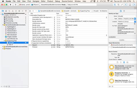 Working With Multiple Build Environments In Ios To The New Blog