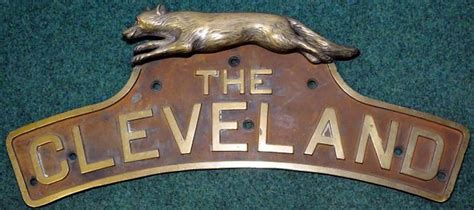 Auction Of A Rare Footballer Steam Locomotive Nameplate Manchester