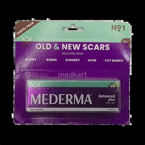 Mederma Adv Plus Scar Gel 5 Gm View Price Combination And