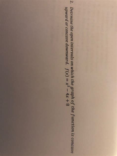 Answered Detrmine The Open Intervals On Which Bartleby