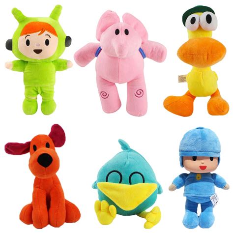 Ready Stock Pocoyo Elly Pato Loula Sleepy Bird Soft Plush Stuffed