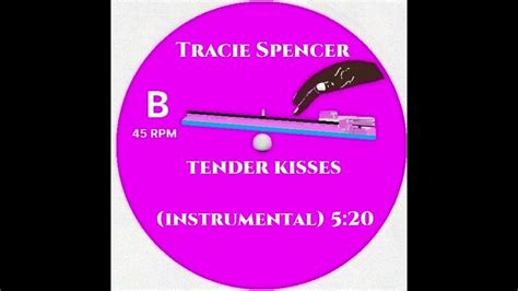 Tracie Spencer Tender Kisses Instrumental Youtube
