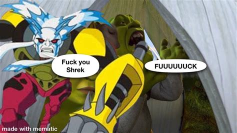 Aggregor Says Fuck You To Shrek By Theresidentevilfan On Deviantart