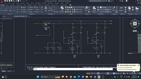 A KVAR APFC Panel Circuit Diagram Designs CAD