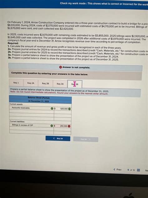 Solved On February Arrow Construction Company Chegg