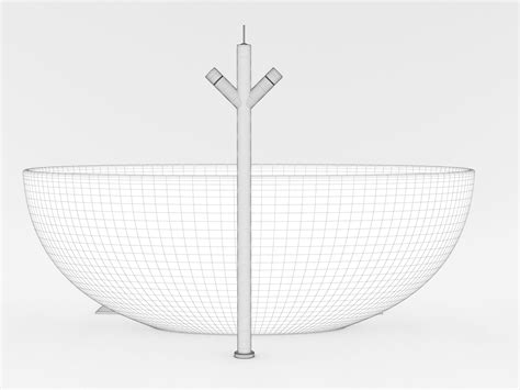 현대적인 욕조 설치 3d 모델 19 3ds Max Fbx Obj Unknown Free3d