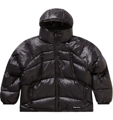 Supreme Reversible Featherweight Down Puffer Jacket Black Fw22 Mx
