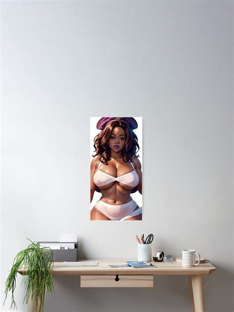 Ebony Bbw Big Tits Poster For Sale By Pannyyy Redbubble