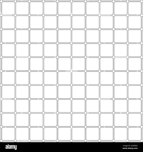 Square Grid Checkered Contour Outline Line Icon Black Color Vector Illustration Image Thin Flat