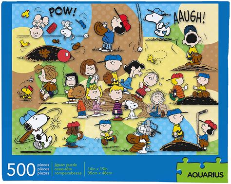 Peanuts Baseball 500 PiÈces