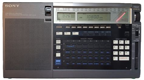 Sony Icf Sw7600gr Amfm Shortwave World Band Receiver With Single Side