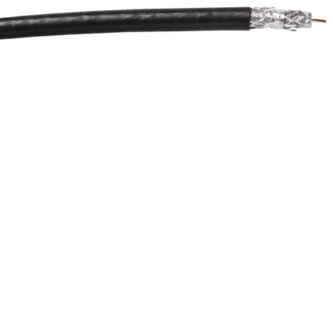 Liberty Av Quadflex Bc Blk 500 500 Black Rg6 Bare Copper Quad Shielded Rf Video 3 0 Ghz Cable