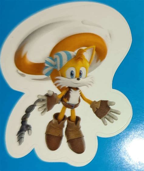 Unreleased Sonic Prime Renders Hit The Uk Via New Sticker Set Sonic