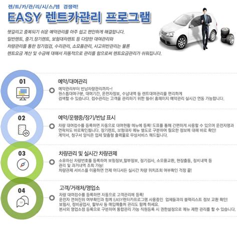 Easy렌터카관리프로그램 국내top 현재 배차반납현황을 조건별 쉽게 확인하세요 네이버 블로그