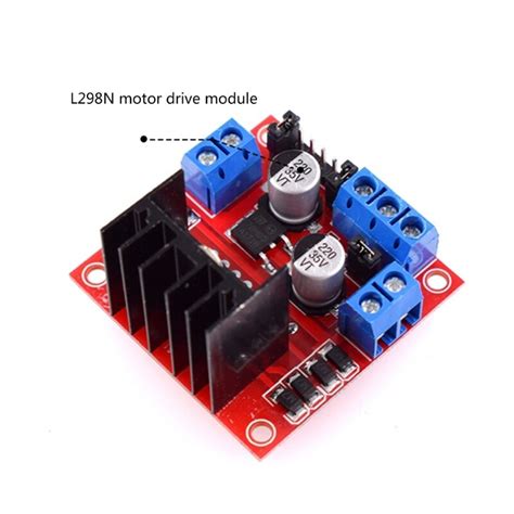 Stepper Motor Driver Bridge Driver Board Module L298n Module For Stepper Motor Car Robot