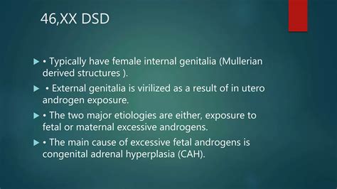 Disorders Of Sex Differentation Pptx