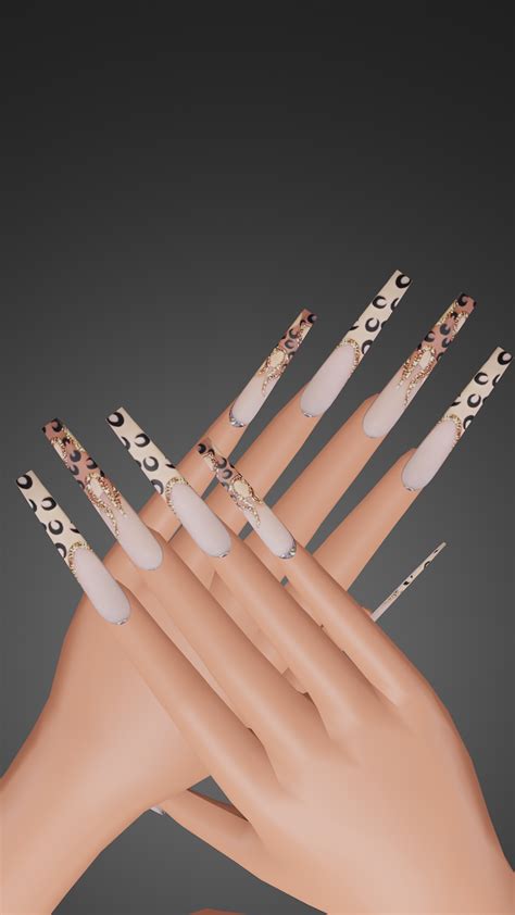 Tina Sims Cross Charm Nails Set Artofit