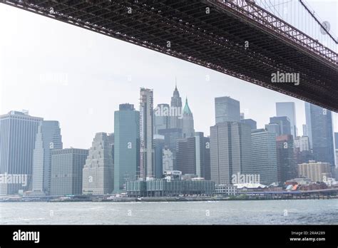 Smoky Haze Across The Harbor In New York On Saturday July 1 2023