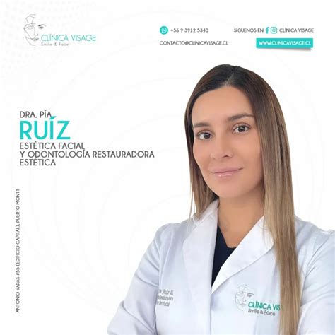 Dra Pia Ruiz Clínica Visage