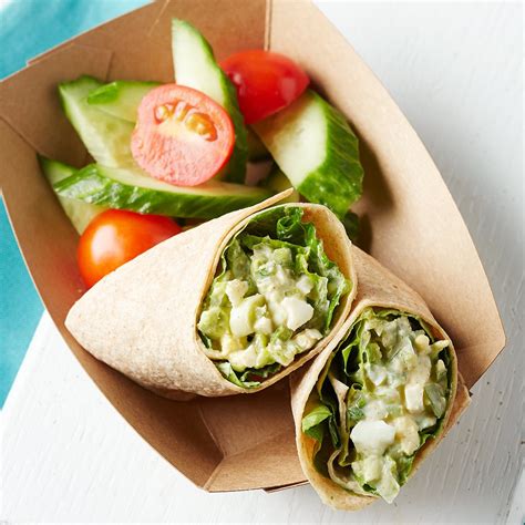 Chipotle Ranch Egg Salad Wraps Recipe Eatingwell