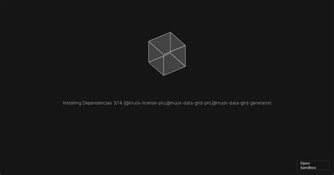 Mui Orgmaterial Ui Codesandbox