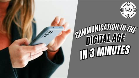 Communication In The Digital Age Youtube