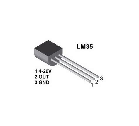 Lm35 Sensor De Temperatura °c Td Electrónica