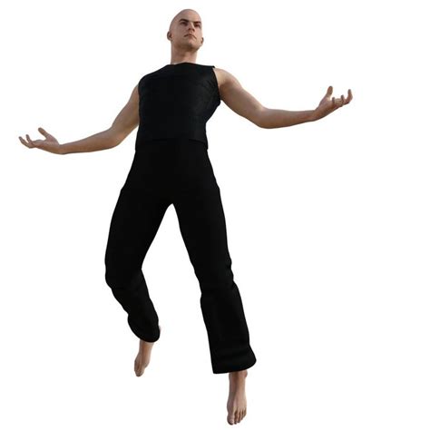 Floating Pose Reference Male