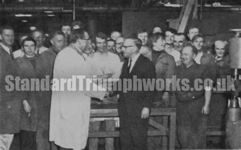 Wal Horsfall Sheetmetal Worker Standard Triumph Works Directory