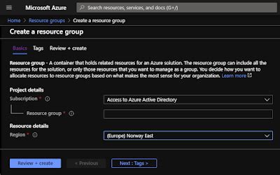 Creating Azure Resource Groups With PowerShell