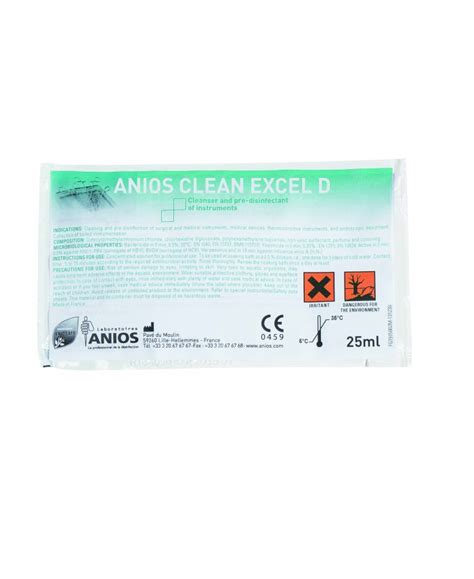 Aniosclean Excel D 25 Ml Pré Désinfection Des Instruments