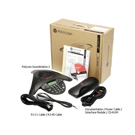 Polycom SoundStation 2 Audioconférence 2200 16000 107