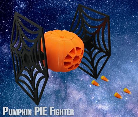 Halloween Pumpkin Pie Fighter Free To Download On [link In Comments] R 3dprinting