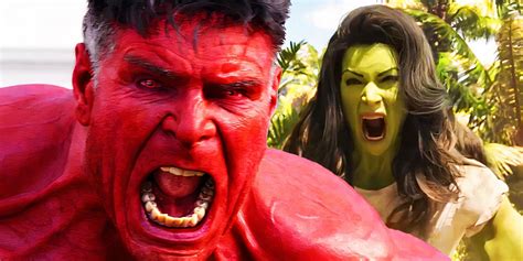 10 Biggest Differences Between The Hulk And Red Hulk In The Mcu To Know