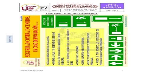 GuÍa Preventiva Para La ImparticiÓn De PrÁcticas Es