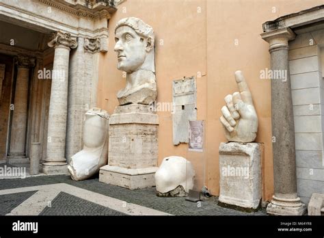 Italy Rome Capitoline Museums Musei Capitolini Palazzo Dei