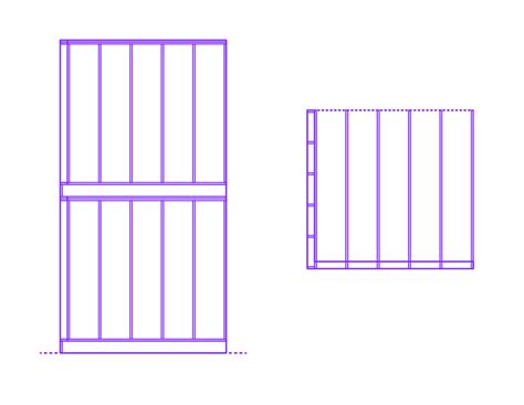 Wood Walls Framing Partition Dimensions And Drawings