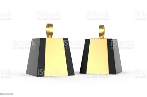 고립 된 흰색 배경에 크리스마스 상자 모형 템플릿 디자인 프리젠 테이션 3d 일러스트레이션준비 3차원 형태에 대한 스톡 사진 및 기타 이미지 Istock