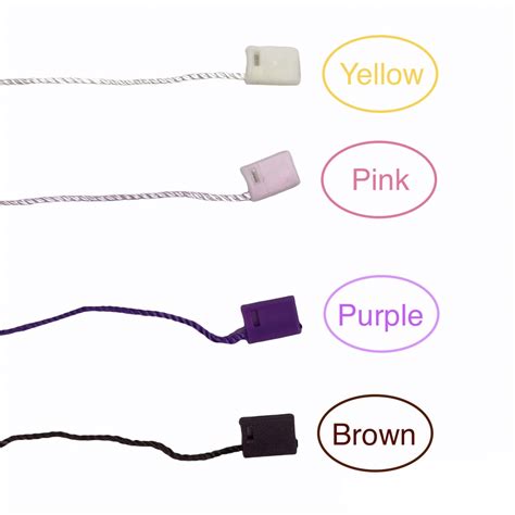 [100pcs] hang tag price tag fasteners nylon string garment strings for