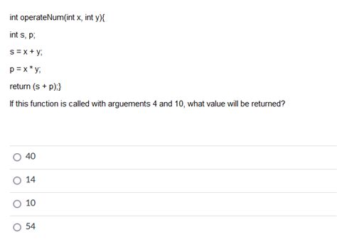 Solved Int OperateNum Int X Int YX Int Sp S X Y Chegg Com