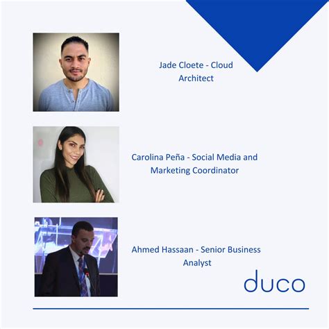 Duco Limited On Linkedin 🎉newest Additions To The Team 🙌 Duco Limited Is Pleased To Extend A…