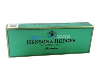 Benson And Hedges Menthol 100 Premium Cigarettes 10 Cartonsbenson And Hedges Menthol 100 Prem
