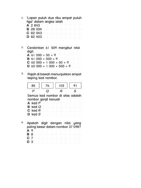 Soalan Exam Math Pdf