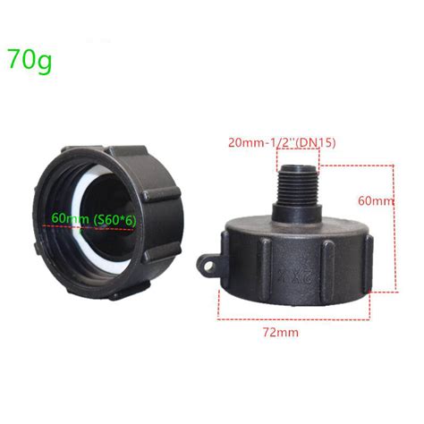 Ibc Tank Adapter Kran Adaptor Tangki Ibc Tutup Tangki Air Tutup Toren