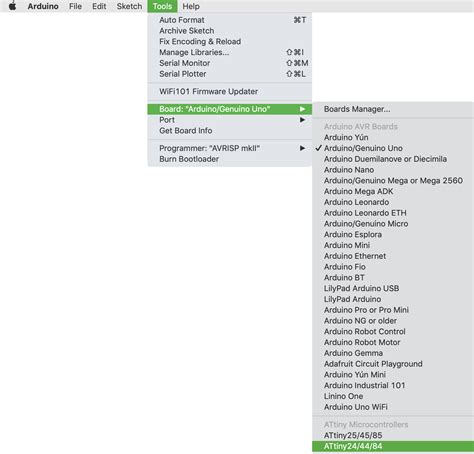 Guide Programming An Attiny Board With A Fabisp Digital Fabrication