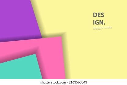 Abstract Square Overlap Layer Background Stock Vector Royalty Free Shutterstock