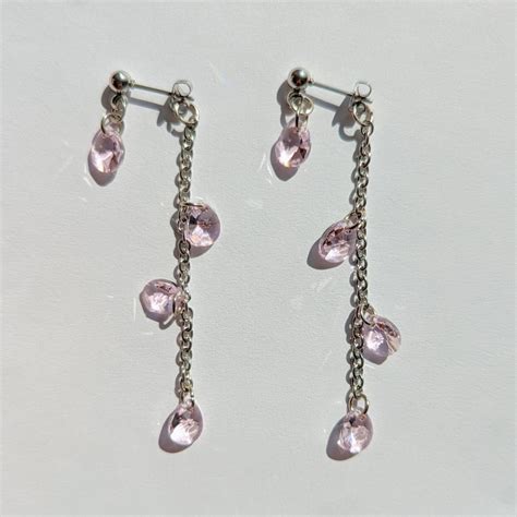 Rosaline Crystal Earrings Lalisa