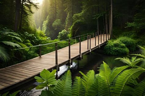 Hermosa vista de la vegetación y abreviar en el bosque perfecto para el