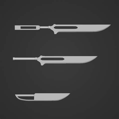 Stl File Bleach Ichigo Dual Swords Zanpakuto Zanguetsu ⚔️ ・design To
