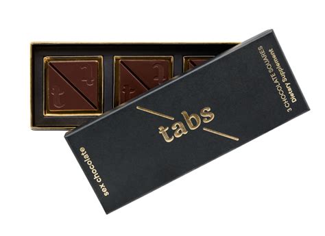 Tabs Chocolate Chocolate Infused With Natural Ingredients